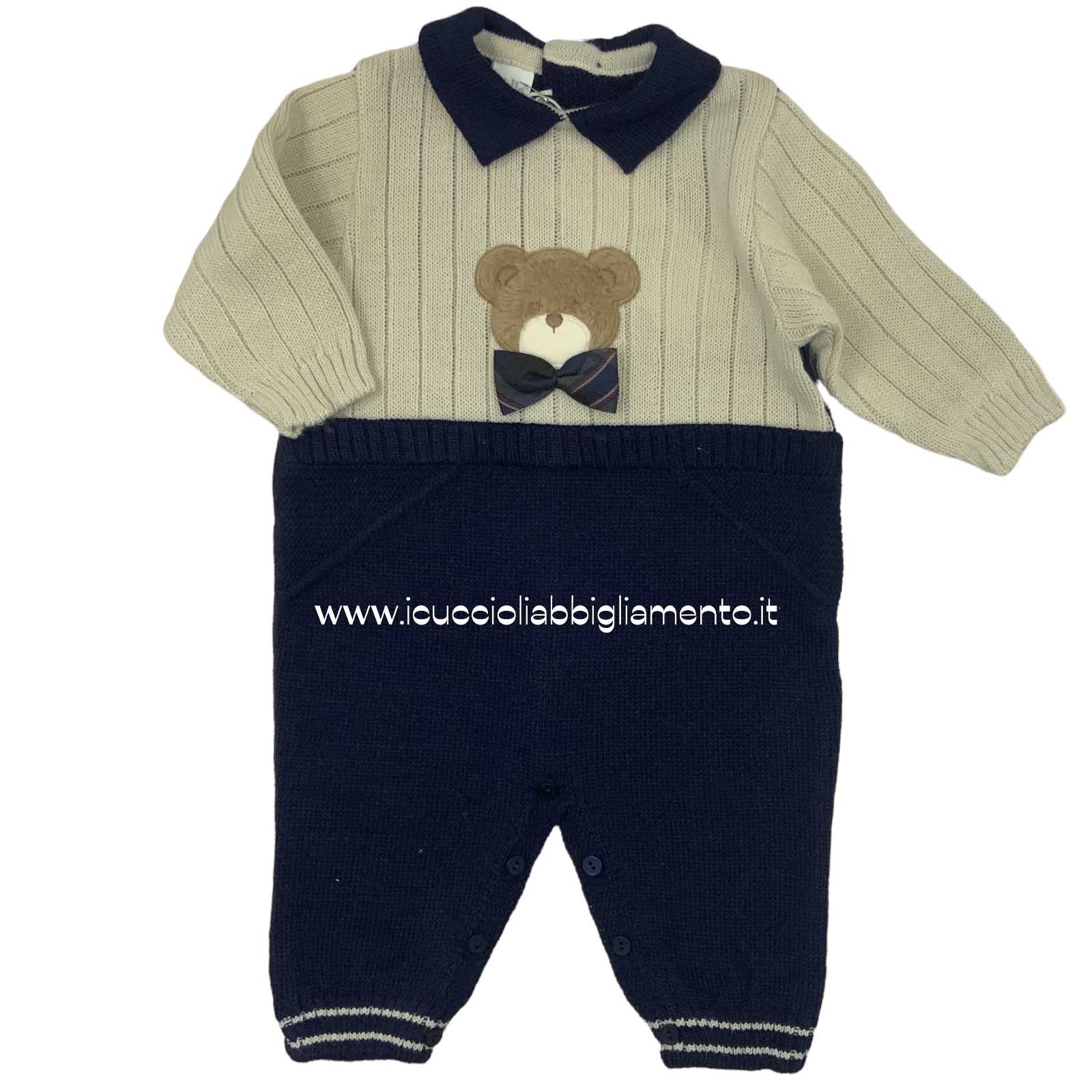 Stella Tutina in lana art.IF9710 - Shop online I Cuccioli Abbigliamento