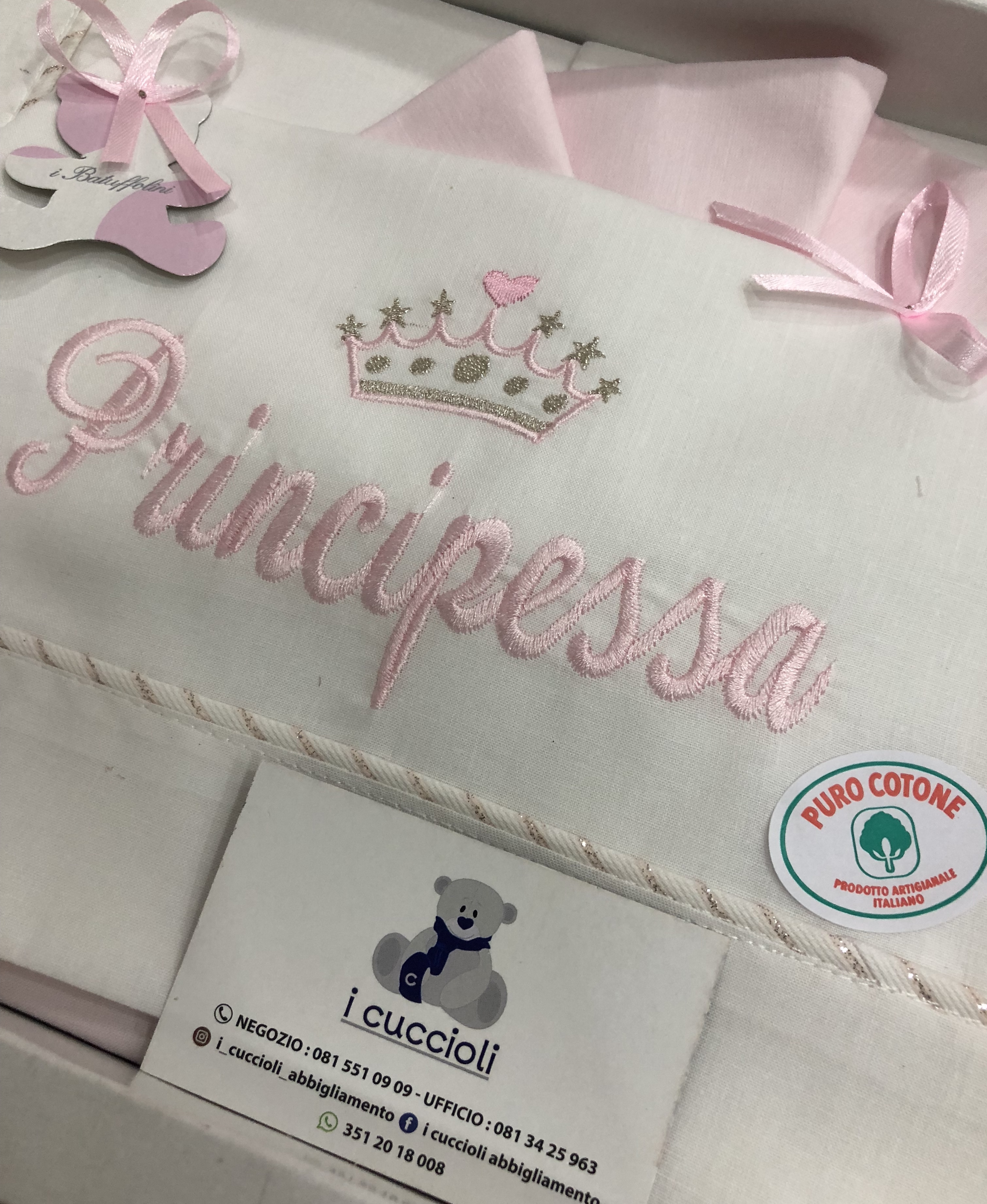 i Batuffolini Compose’ culla/lettino - Shop online I Cuccioli Abbigliamento