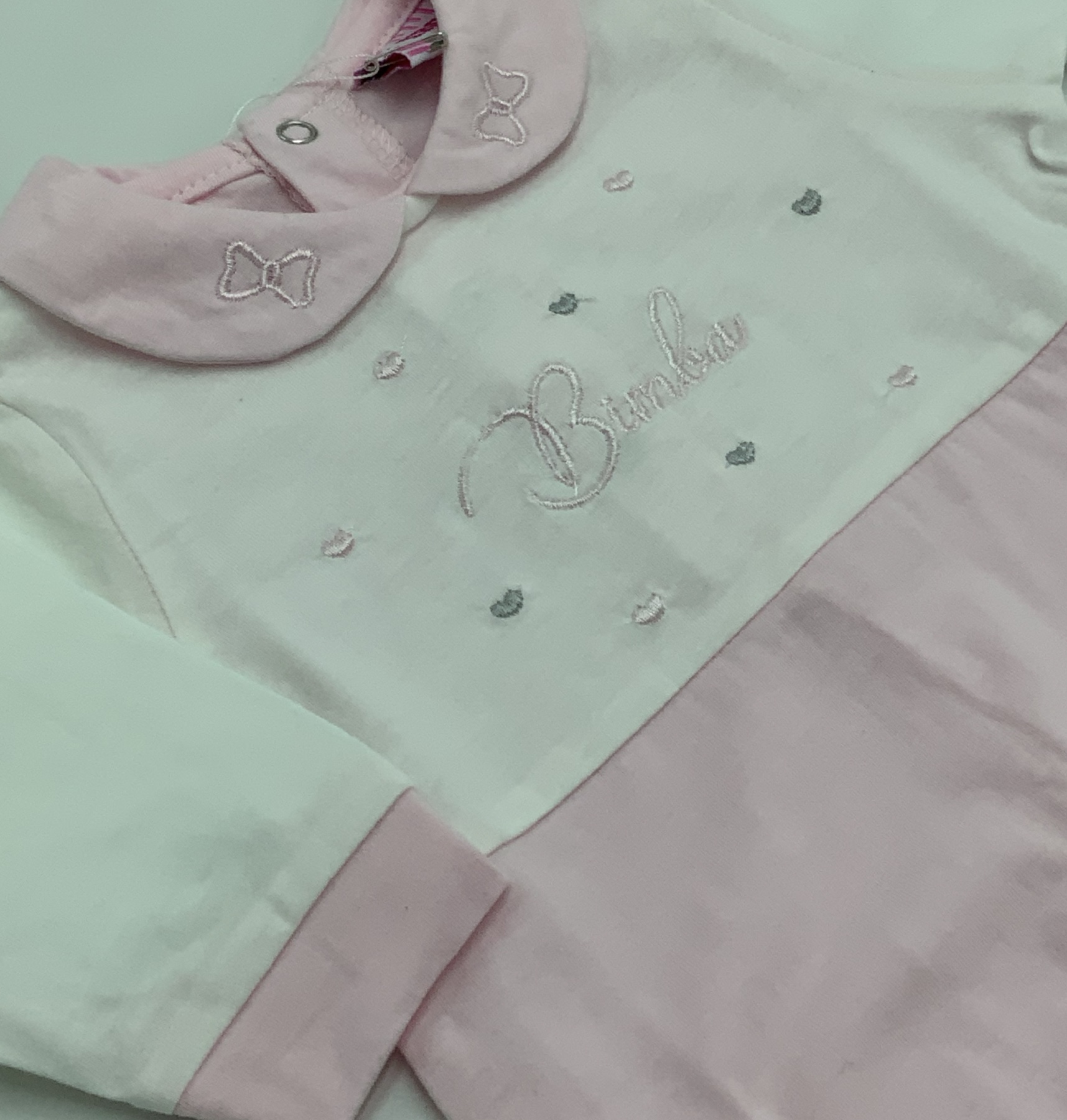 Irge Tutina in cotone con ricamo "Bimba" - Shop online I Cuccioli ...